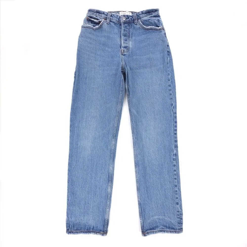 Abercrombie & Fitch | Jeans | Abercrombie Curve Love Dad High Rise ...